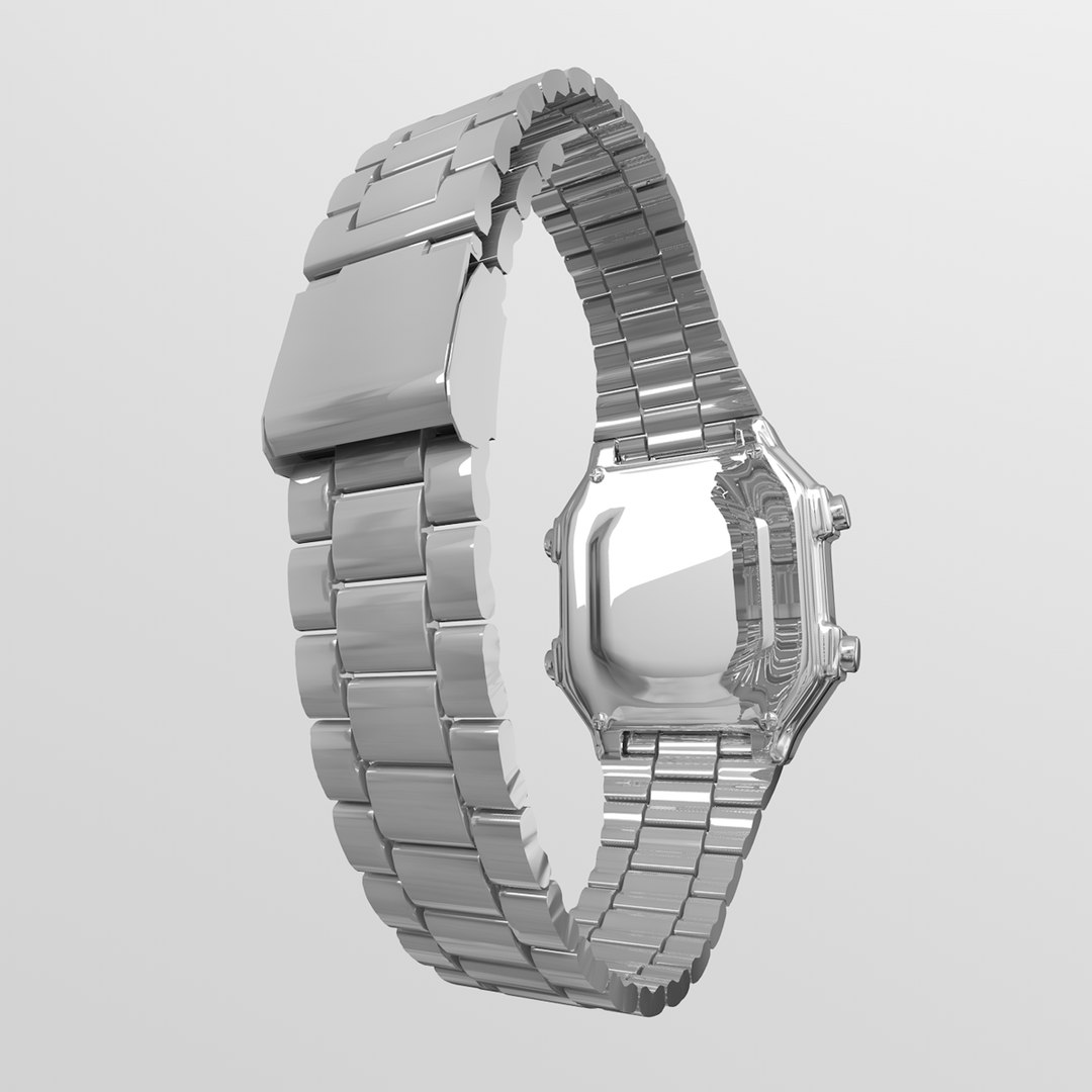 Casio Watch S 3d Model