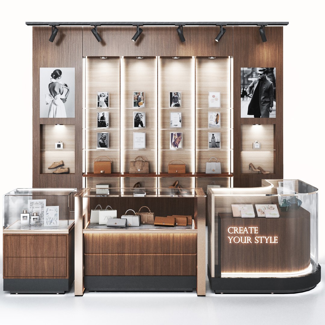 3D Showcase 03 Store Window - TurboSquid 2117273