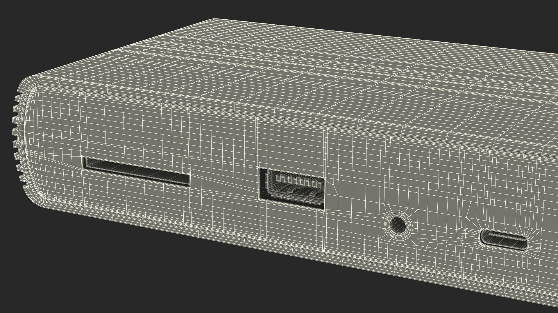 USB-C Docking Hub With Active Storage Devices 3D Model - TurboSquid 2413210