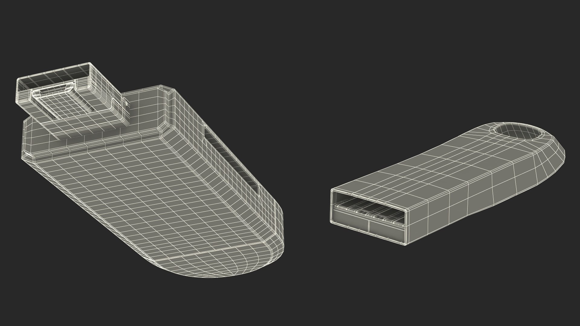 USB-C Docking Hub With Active Storage Devices 3D Model - TurboSquid 2413210
