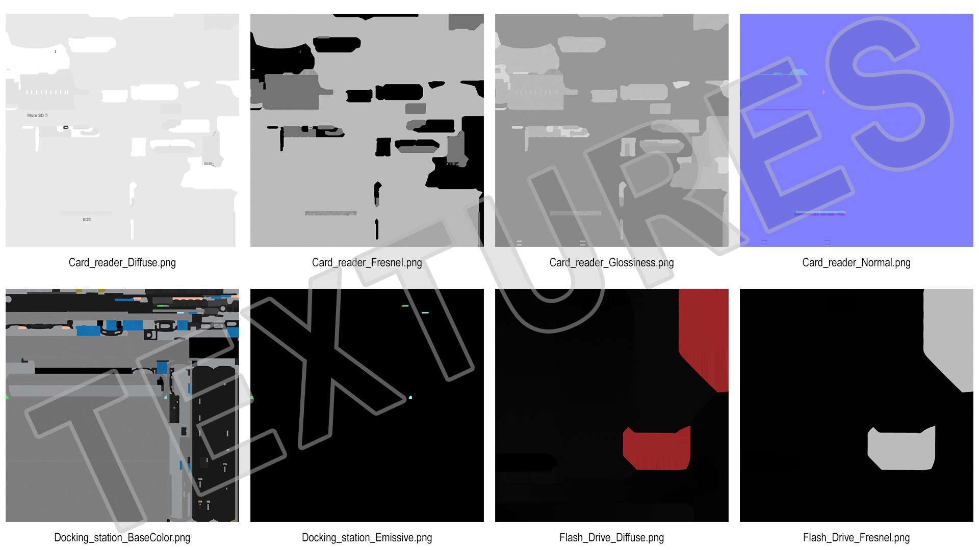 USB-C Docking Hub With Active Storage Devices 3D Model - TurboSquid 2413210