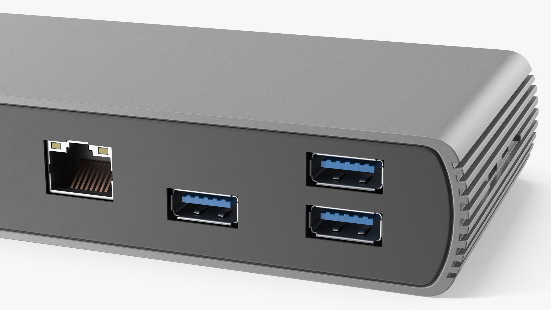USB-C Docking Hub With Active Storage Devices 3D Model - TurboSquid 2413210