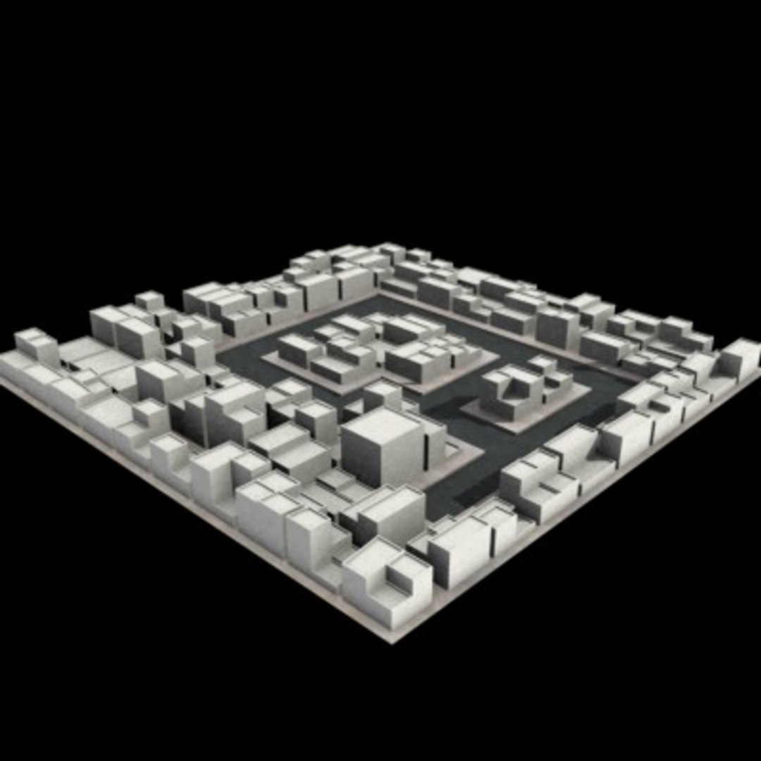random city 3d max