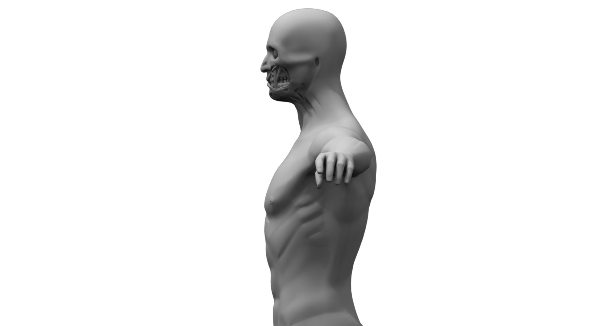 3D Horror Man - TurboSquid 1515639