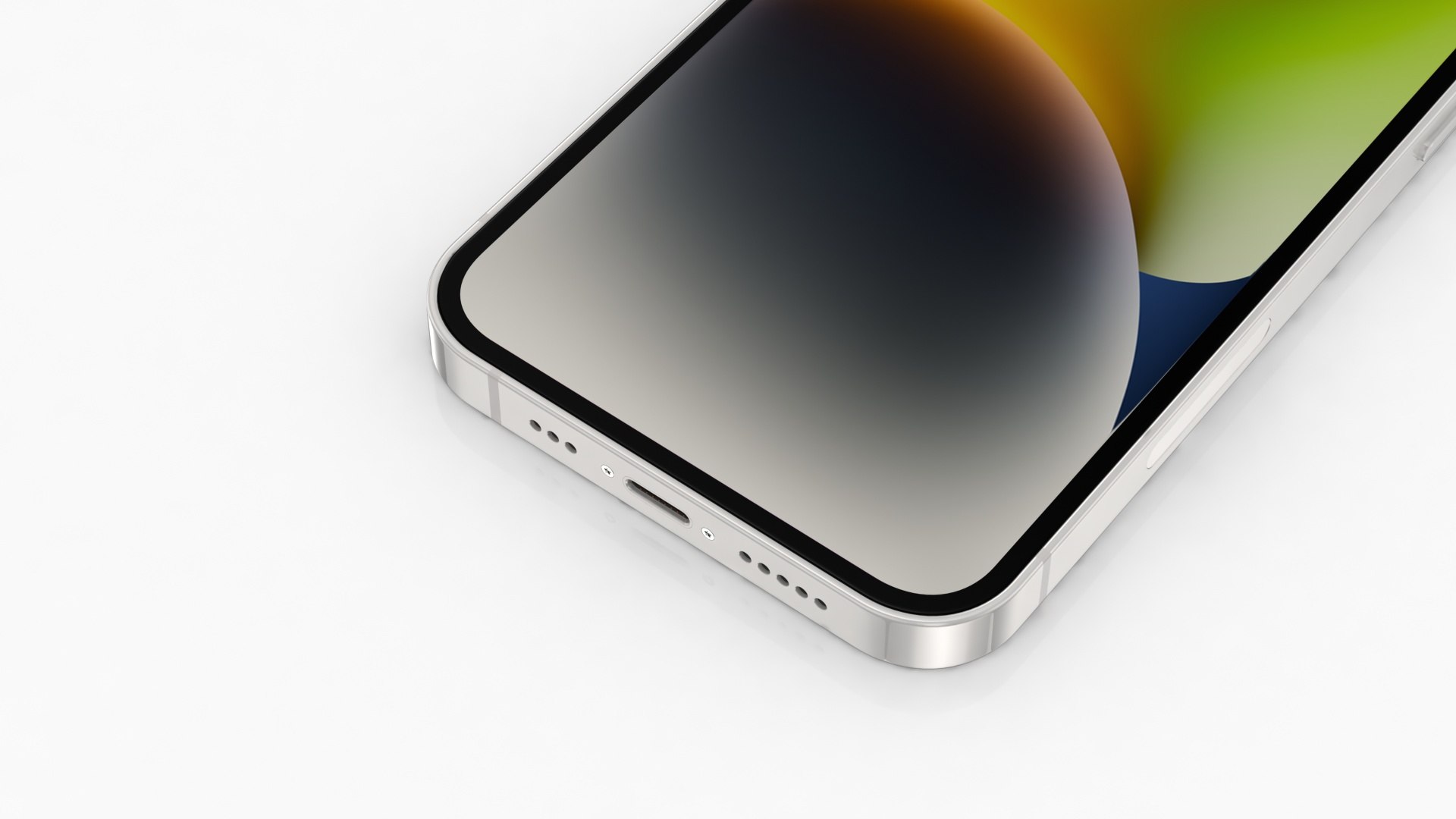 Apple iPhone 14 Starlight 3D model - TurboSquid 1960084