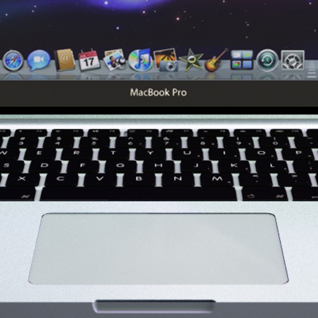 3d Apple Macbook Pro Led Model