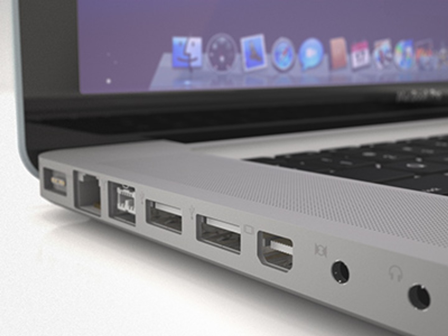 3d Apple Macbook Pro Led Model