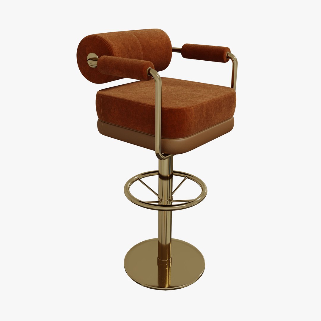 Bar Chair Anderson Model - TurboSquid 1977176