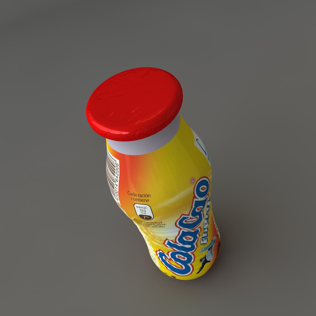Pack Cola Cao 3d Obj