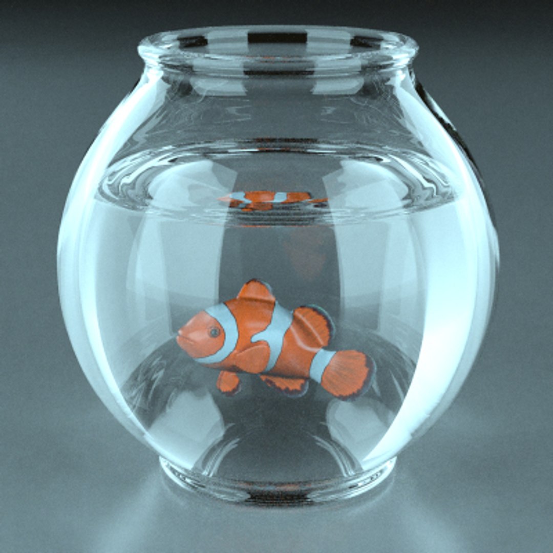 3ds Max Fish Aquarium