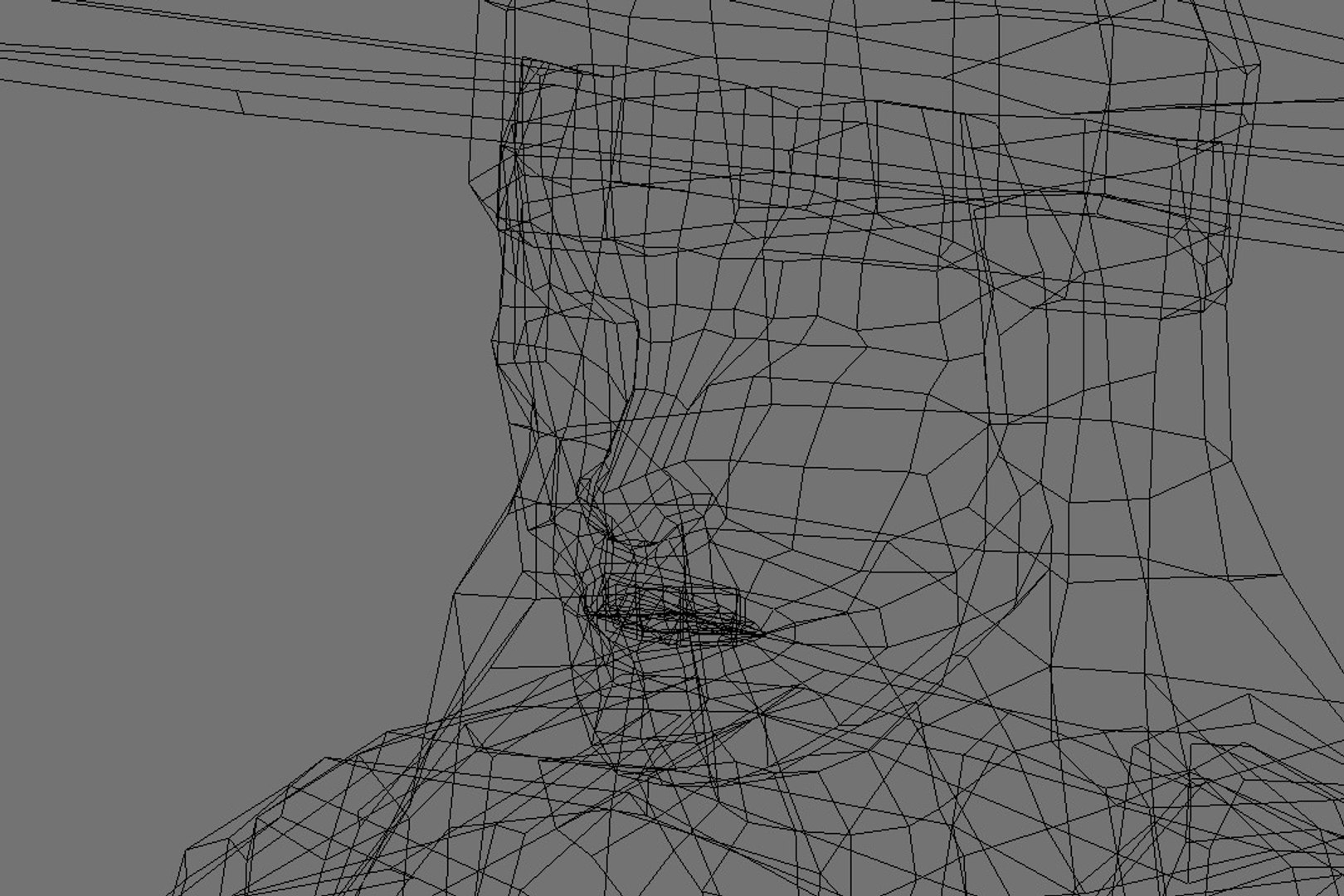 maya wizard character run