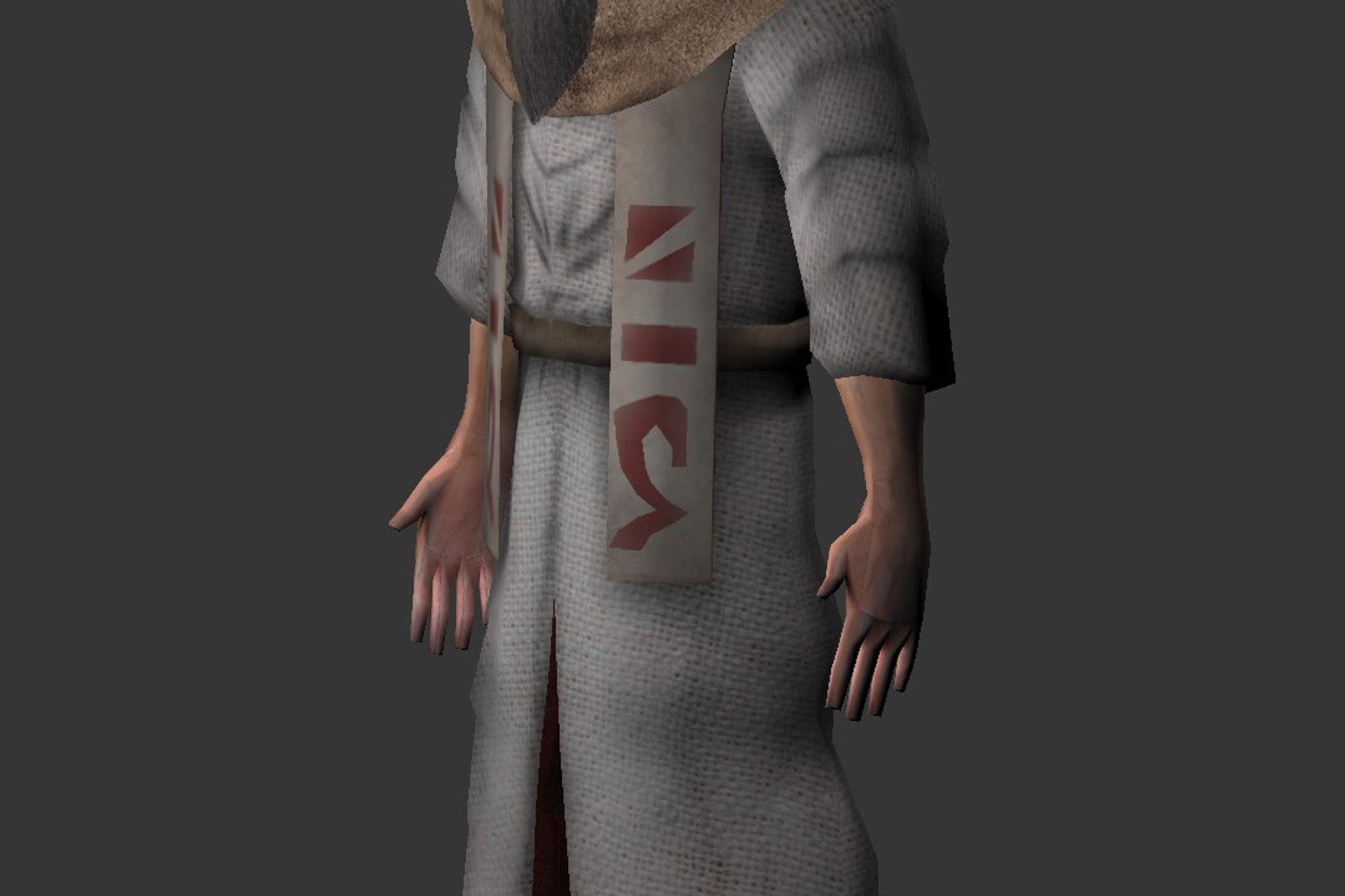 maya wizard character run