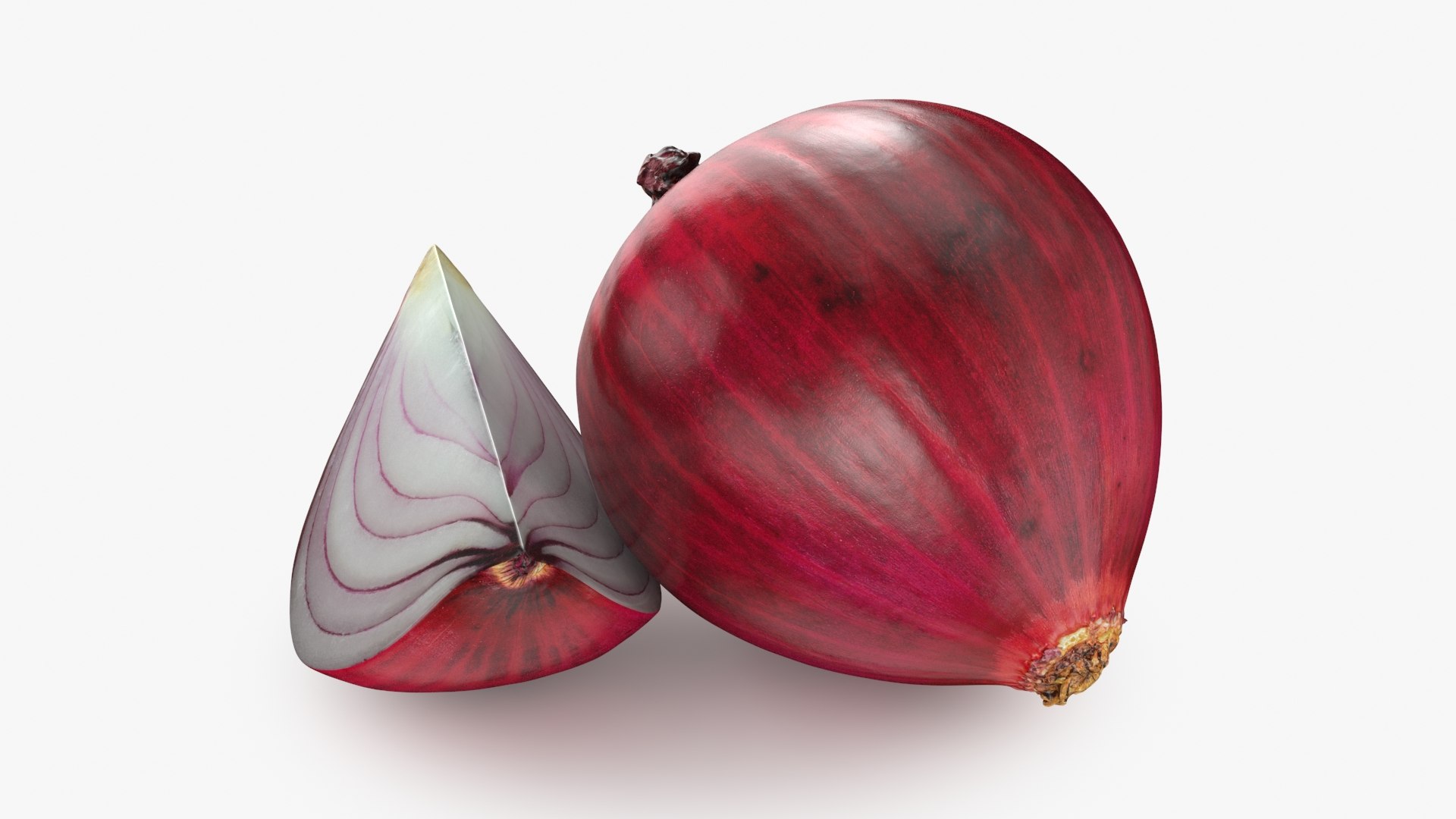 Red Onions 02 3D Model - TurboSquid 2147358