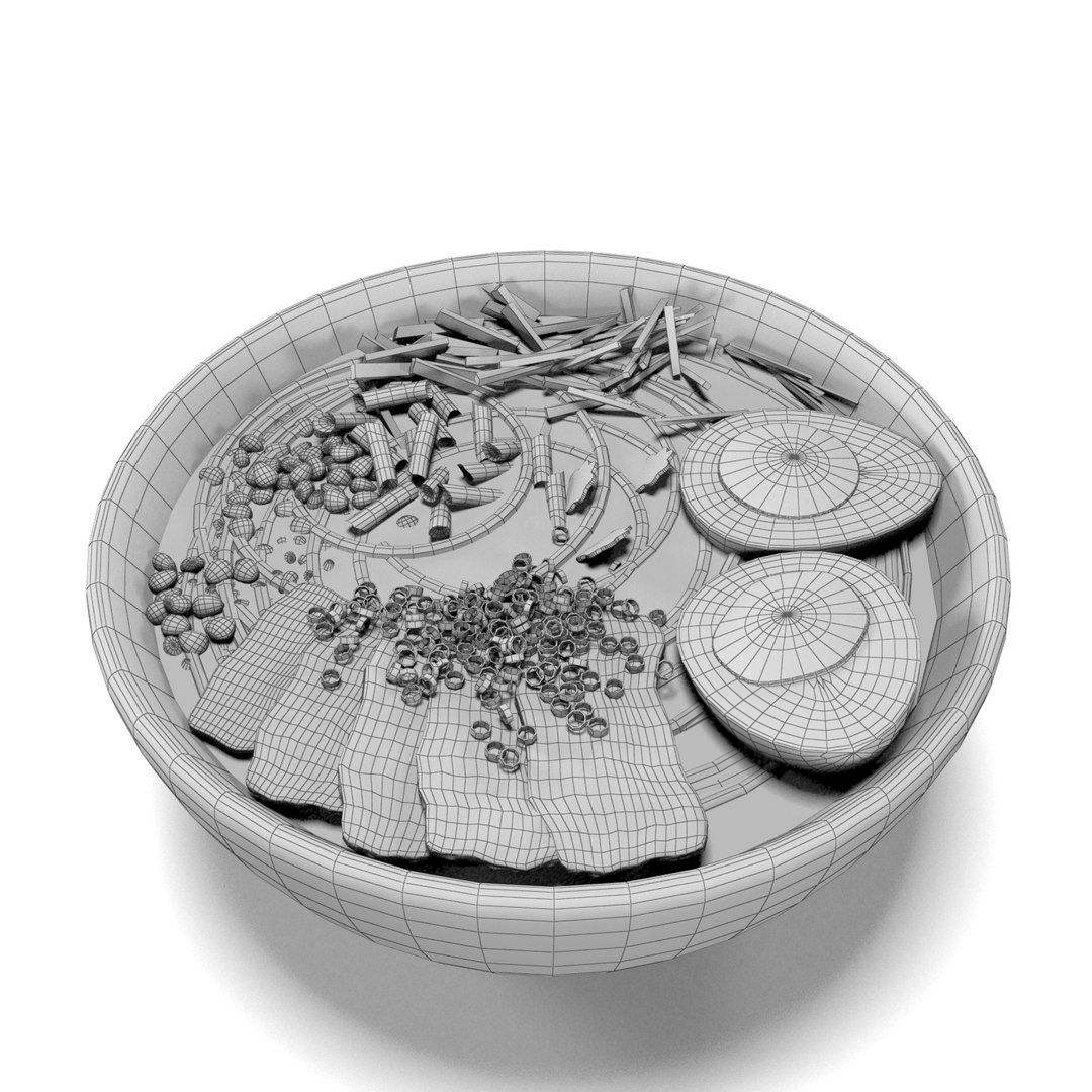 Japanese Food Ramen 3D Model - TurboSquid 1417034