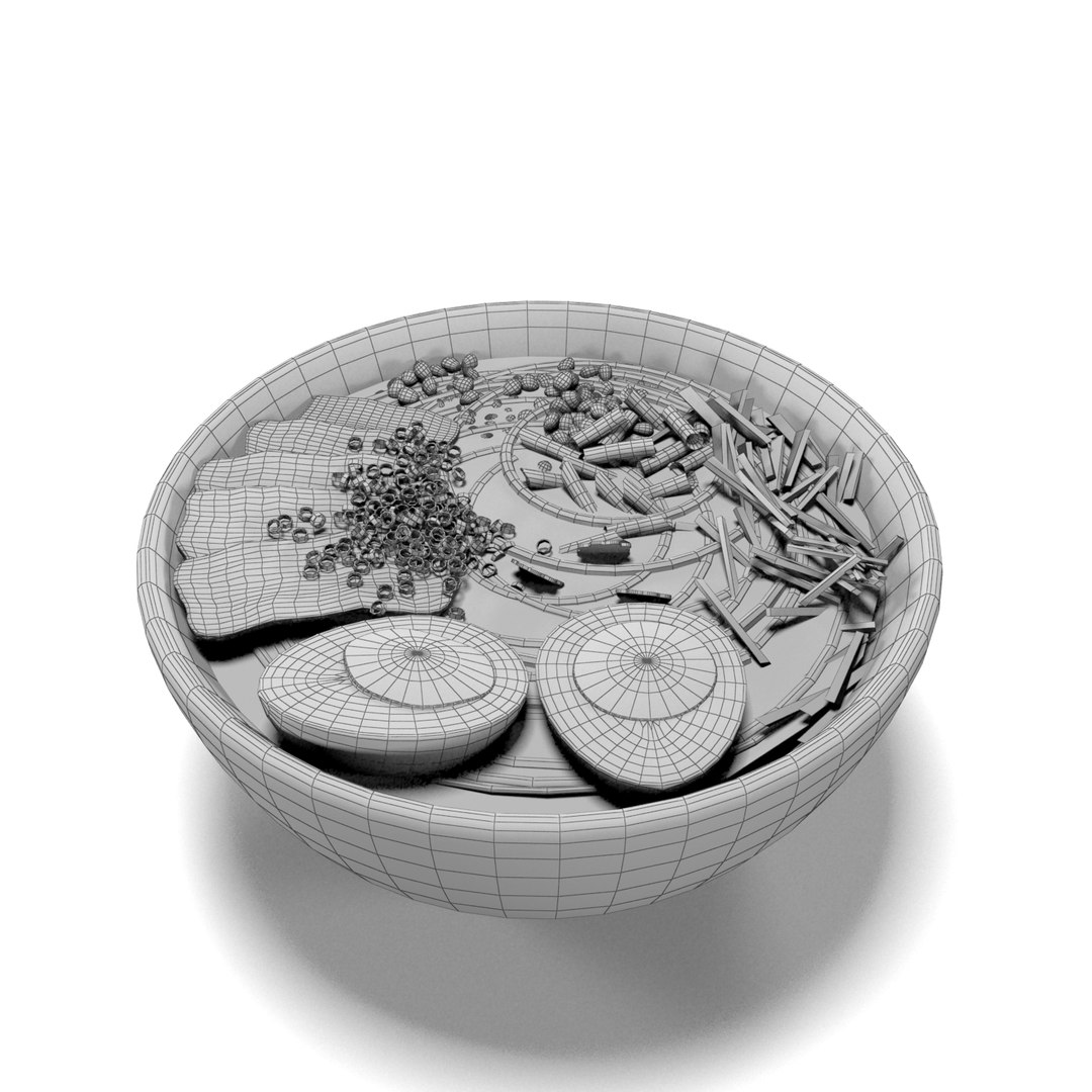 Japanese Food Ramen 3D Model - TurboSquid 1417034