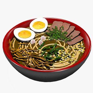 3D Ramen Models | TurboSquid