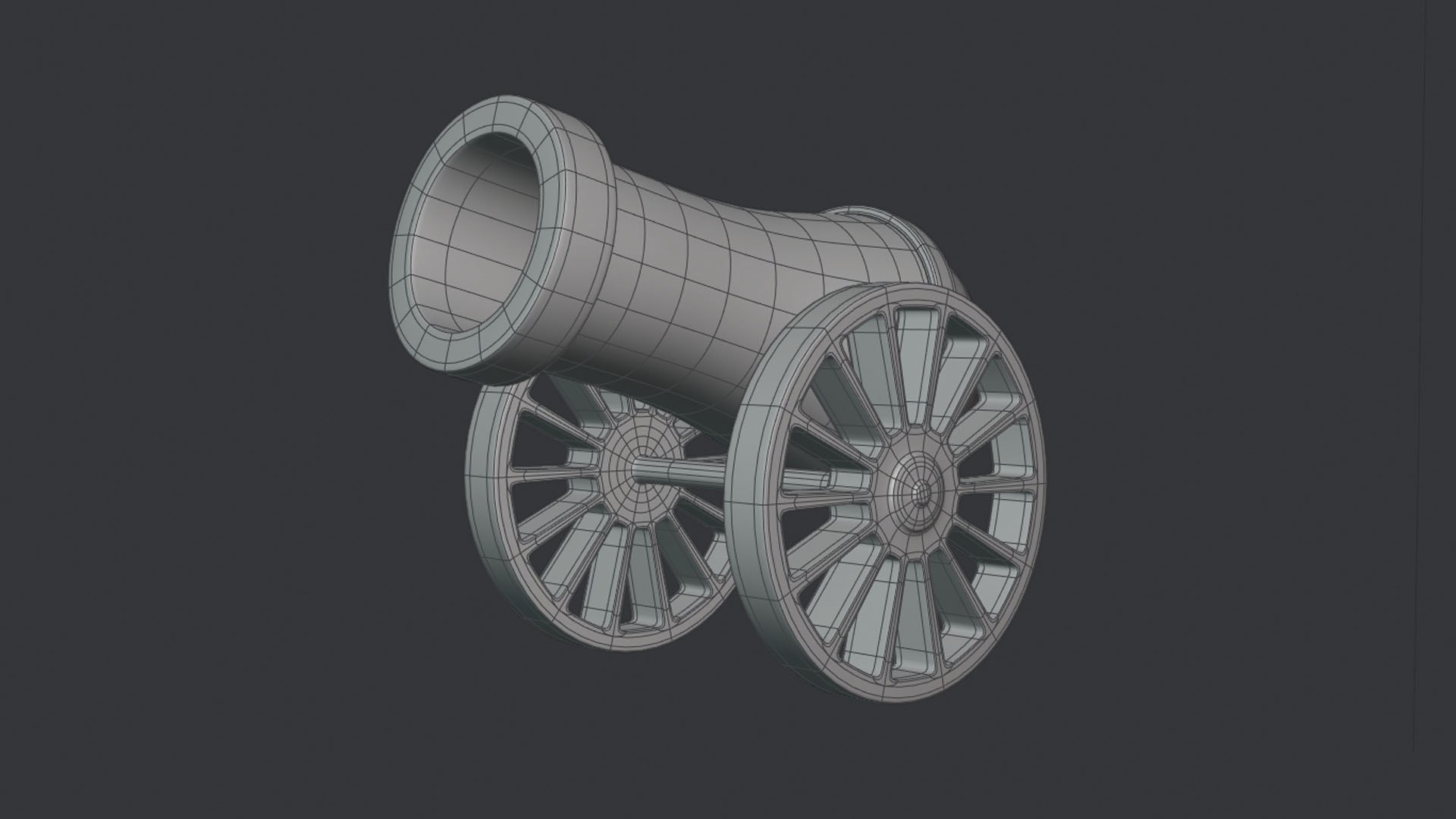 3D Stylized Cannon Low-poly Modeled Model - TurboSquid 1425317