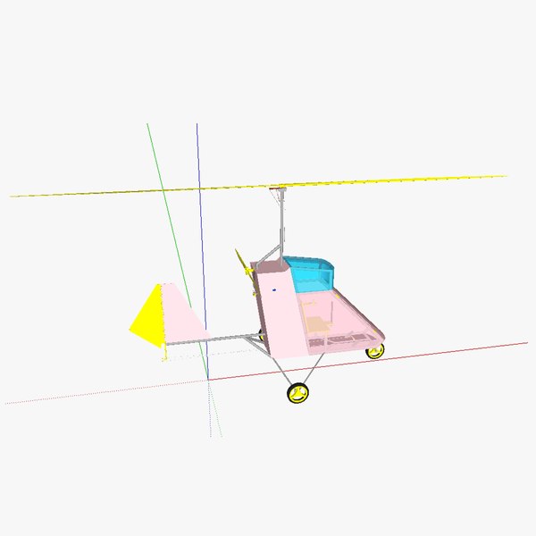 Autogyro 3D Models for Download | TurboSquid