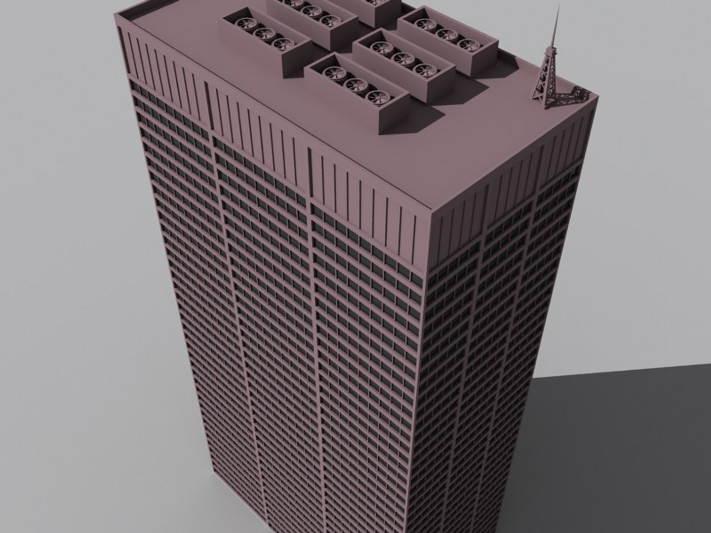 Richard J Daley Center 3d Model