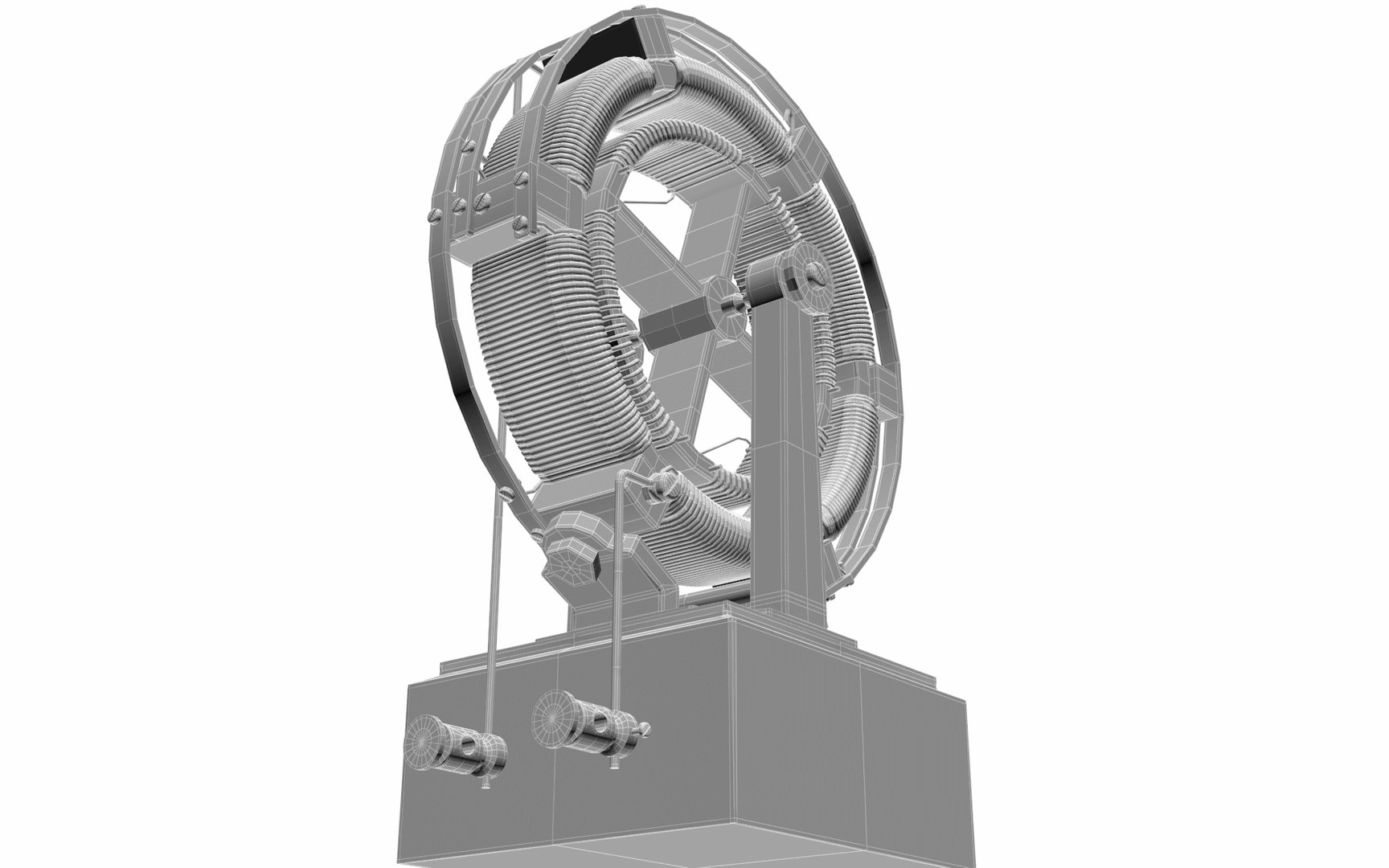 3D Early Electric Motor Model - TurboSquid 1201189