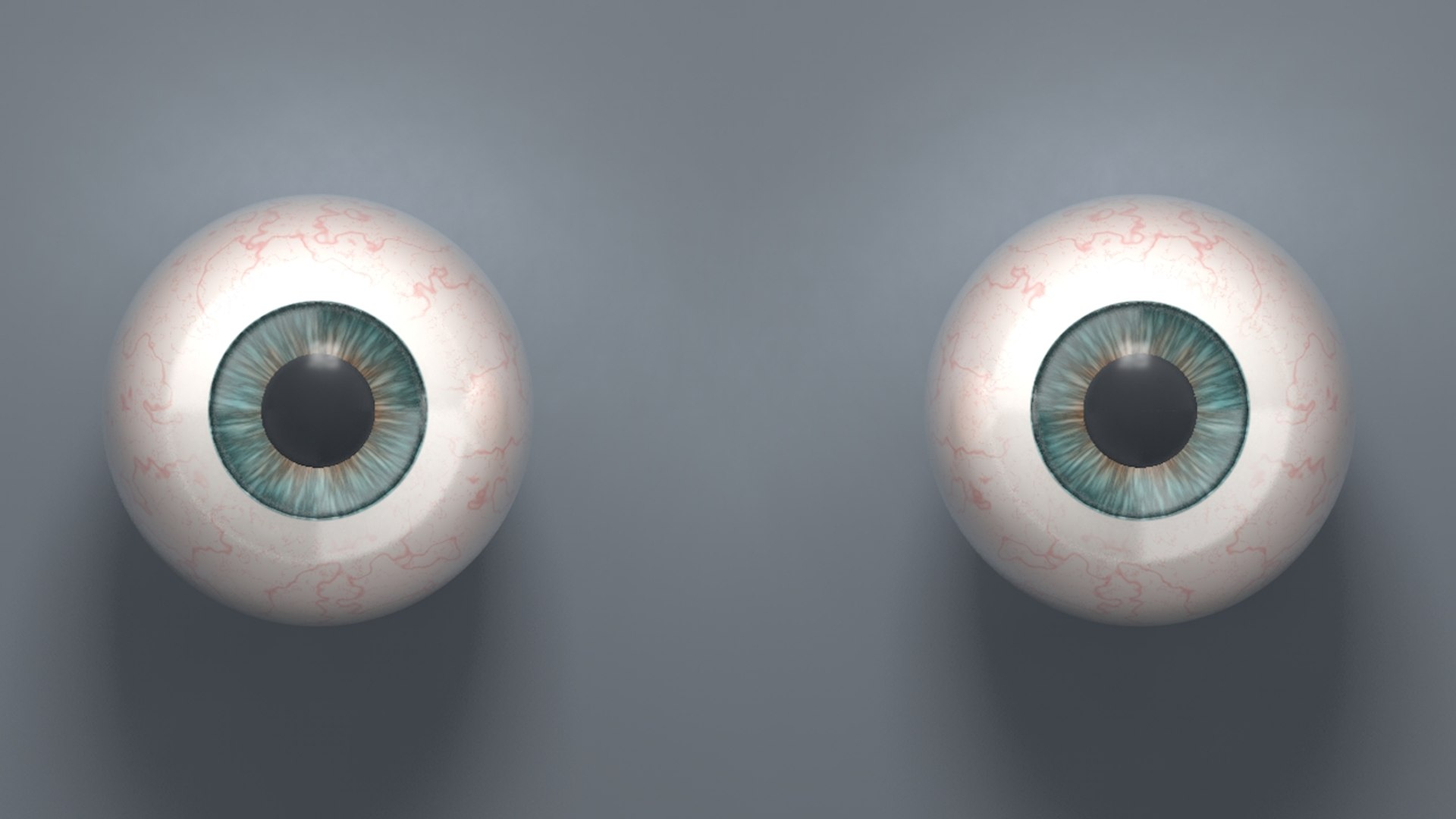 3D Eyeball Blue Eye - TurboSquid 1677303