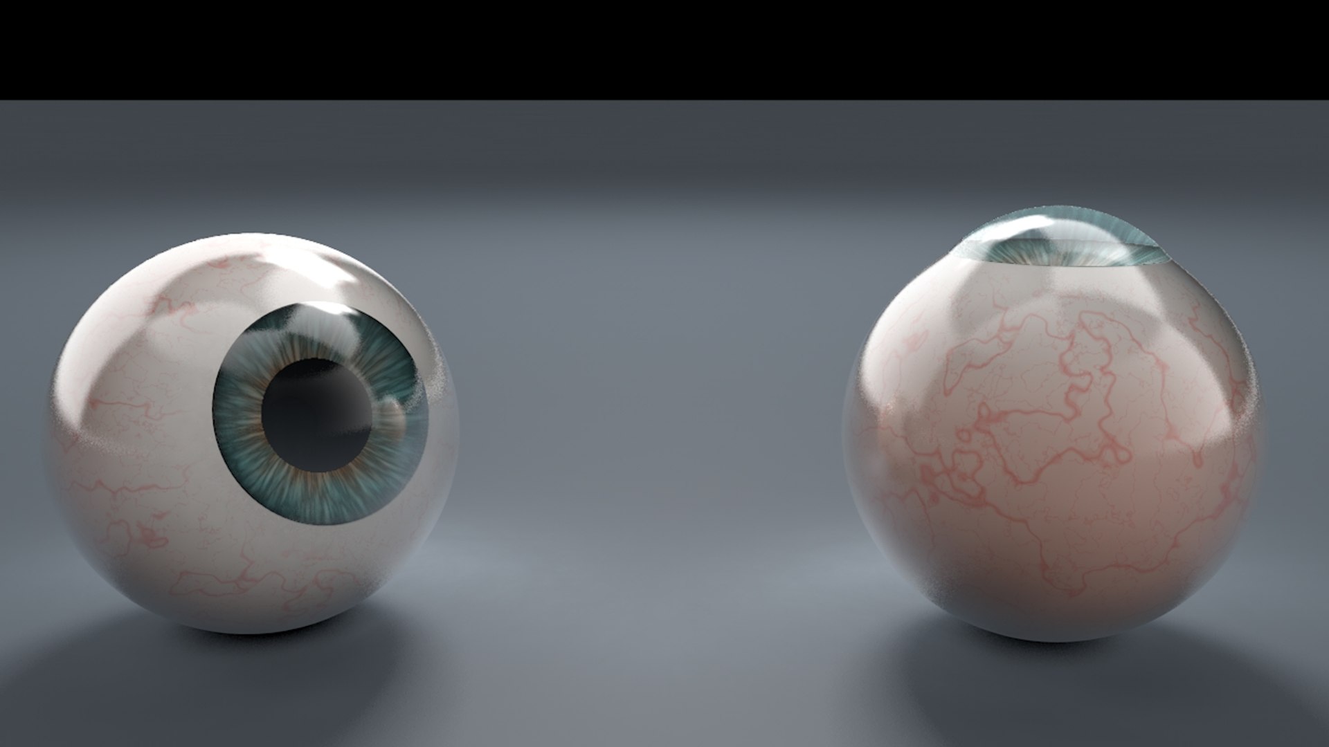 3D Eyeball Blue Eye - TurboSquid 1677303