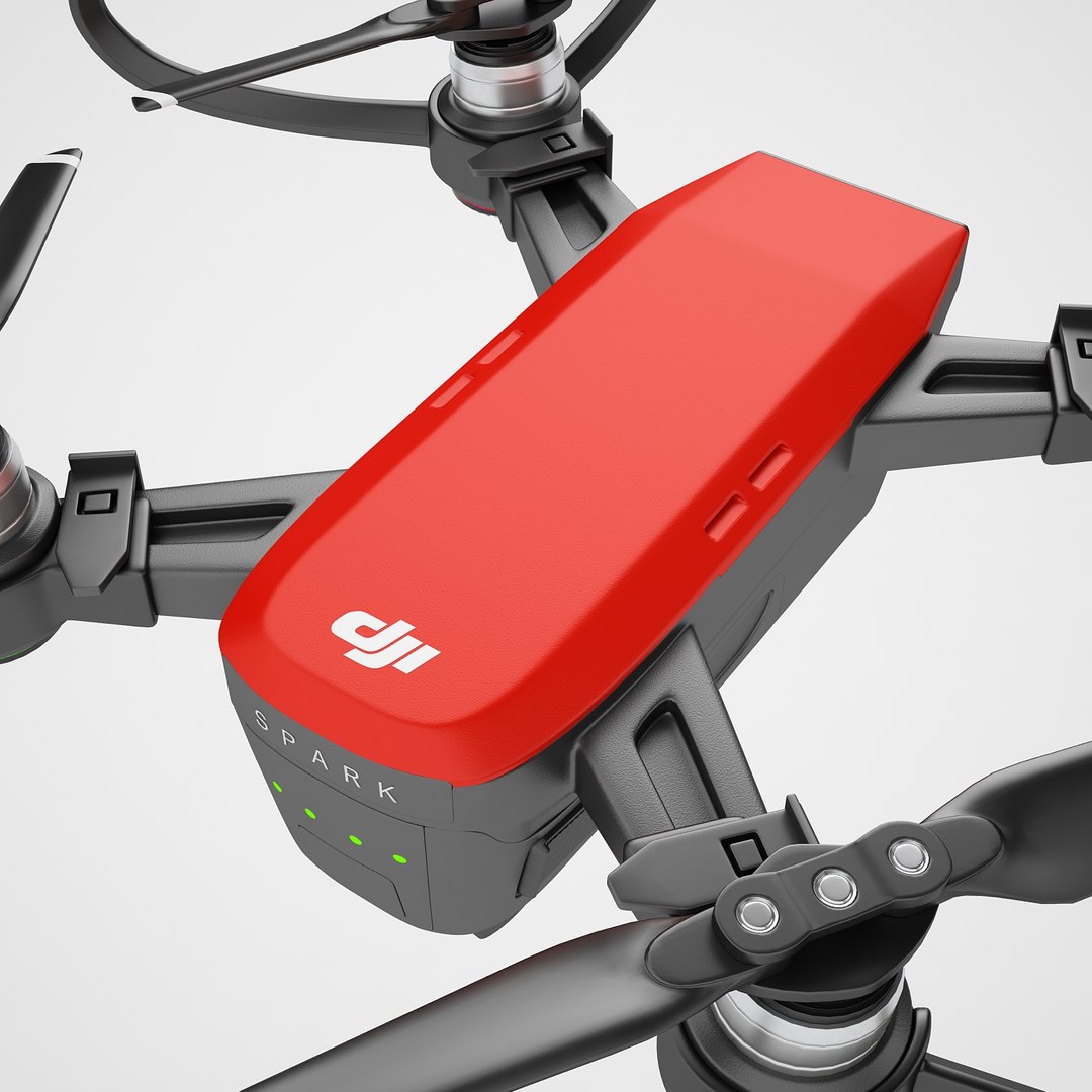 3D Dji Spark Model - TurboSquid 1338709