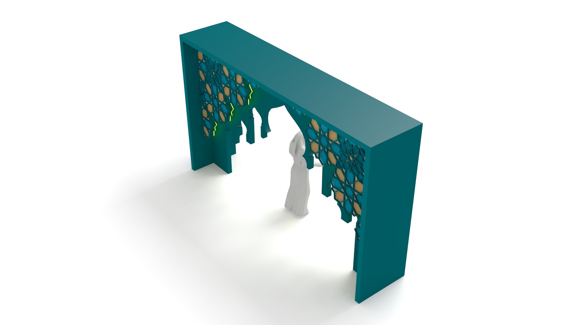 3D Gate Islamic - TurboSquid 1665889