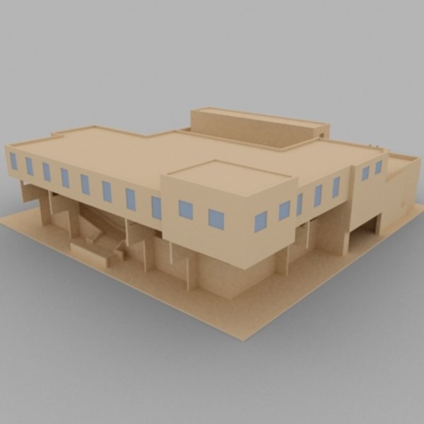 3d shop model