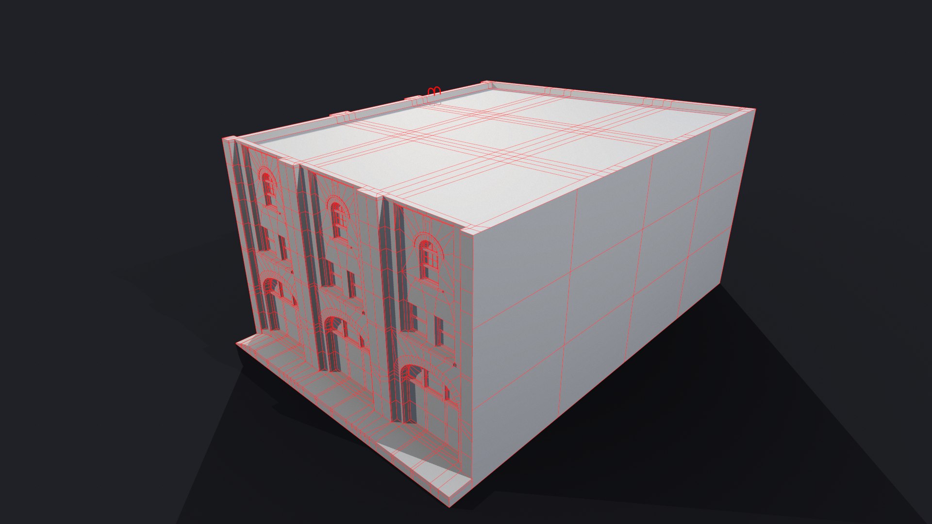 Wall Factory Building 3D Model - TurboSquid 1713587