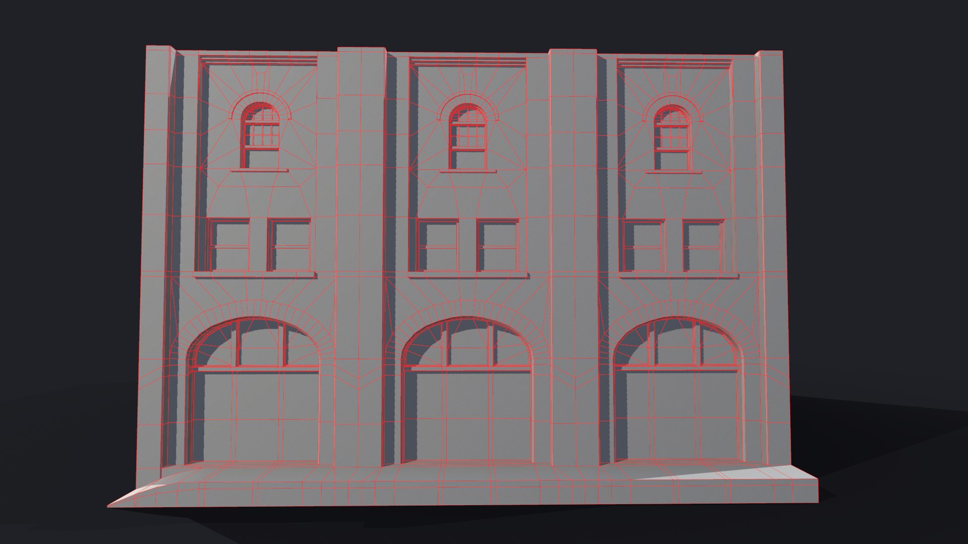Wall Factory Building 3D Model - TurboSquid 1713587