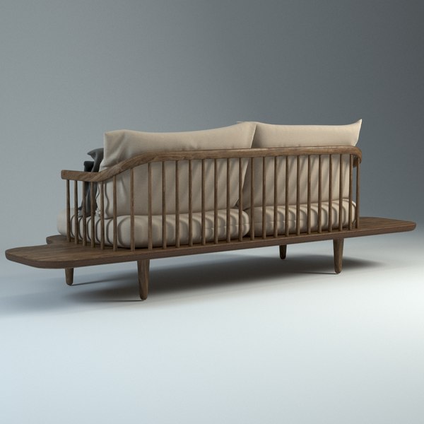 fly lounge sofa tables 3d model