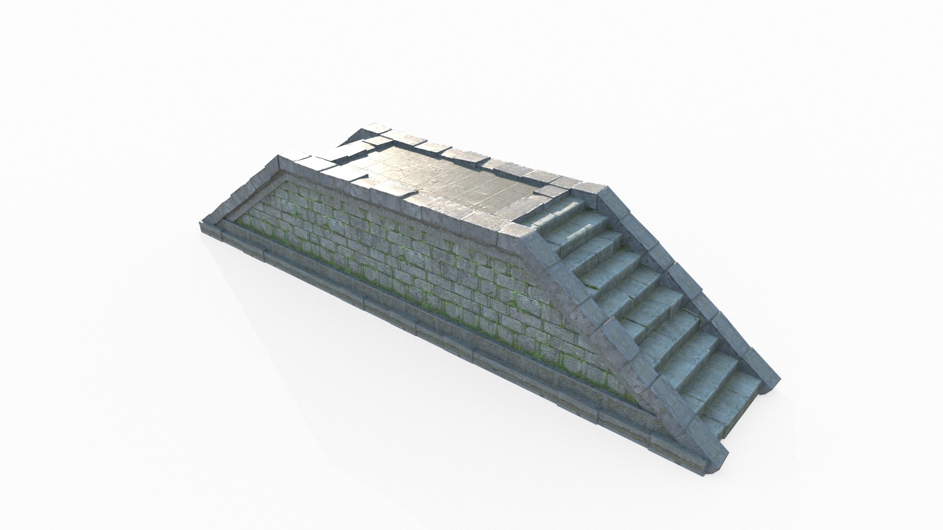 3D Ancient small stone bridge model - TurboSquid 2065010