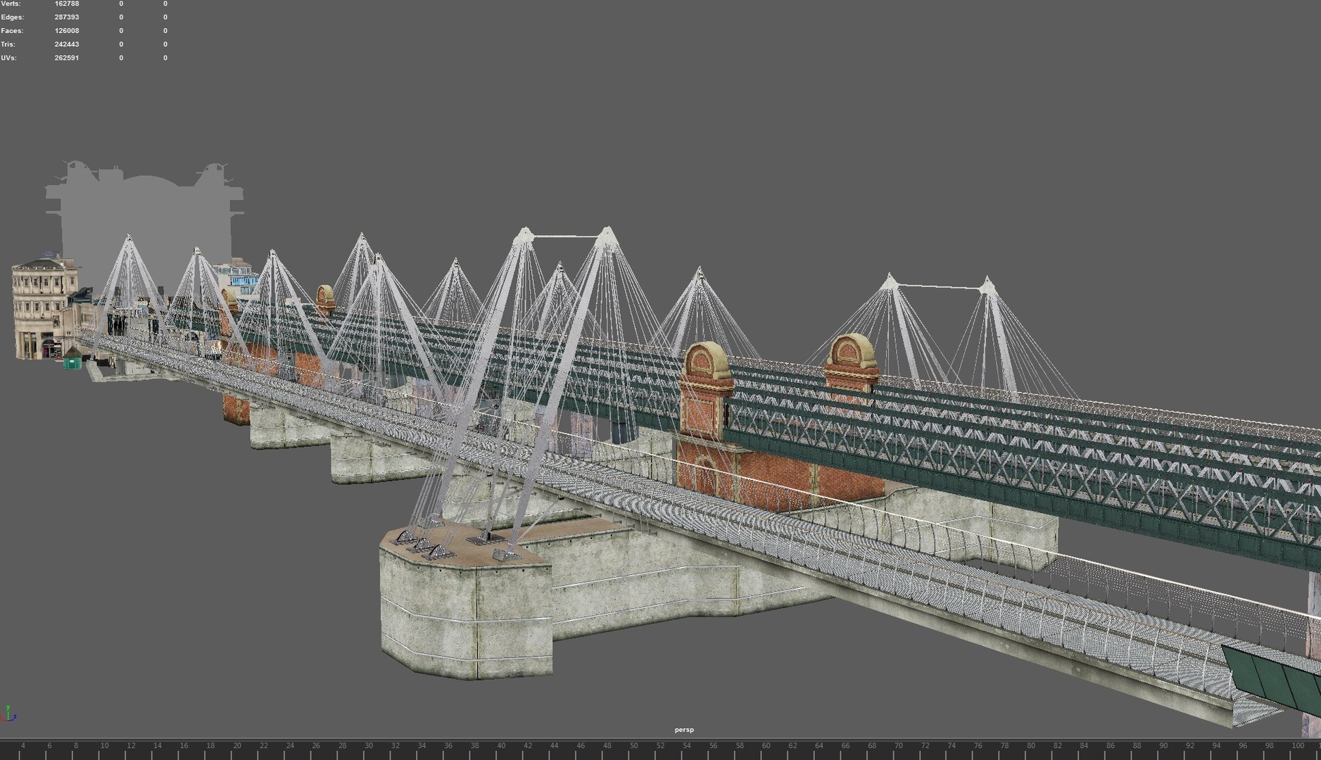 London Charing Cross 3D - TurboSquid 1285420