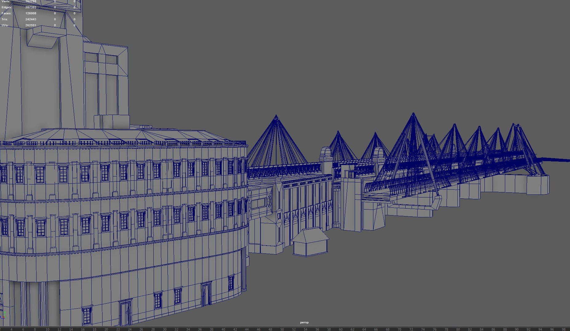 London Charing Cross 3D - TurboSquid 1285420