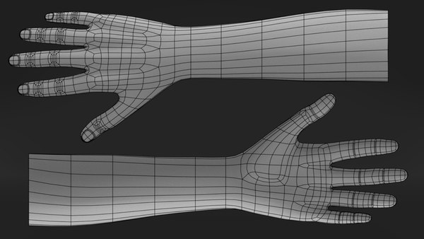 Realistic hand 3D model - TurboSquid 1201431