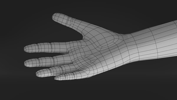 Realistic hand 3D model - TurboSquid 1201431