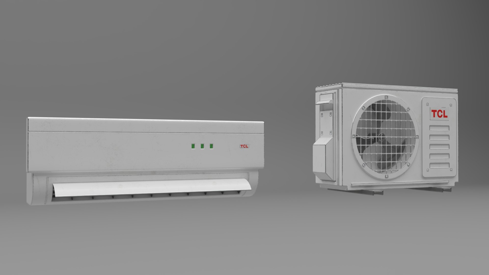 3D Aircon Split Type N2 Model - TurboSquid 2282802