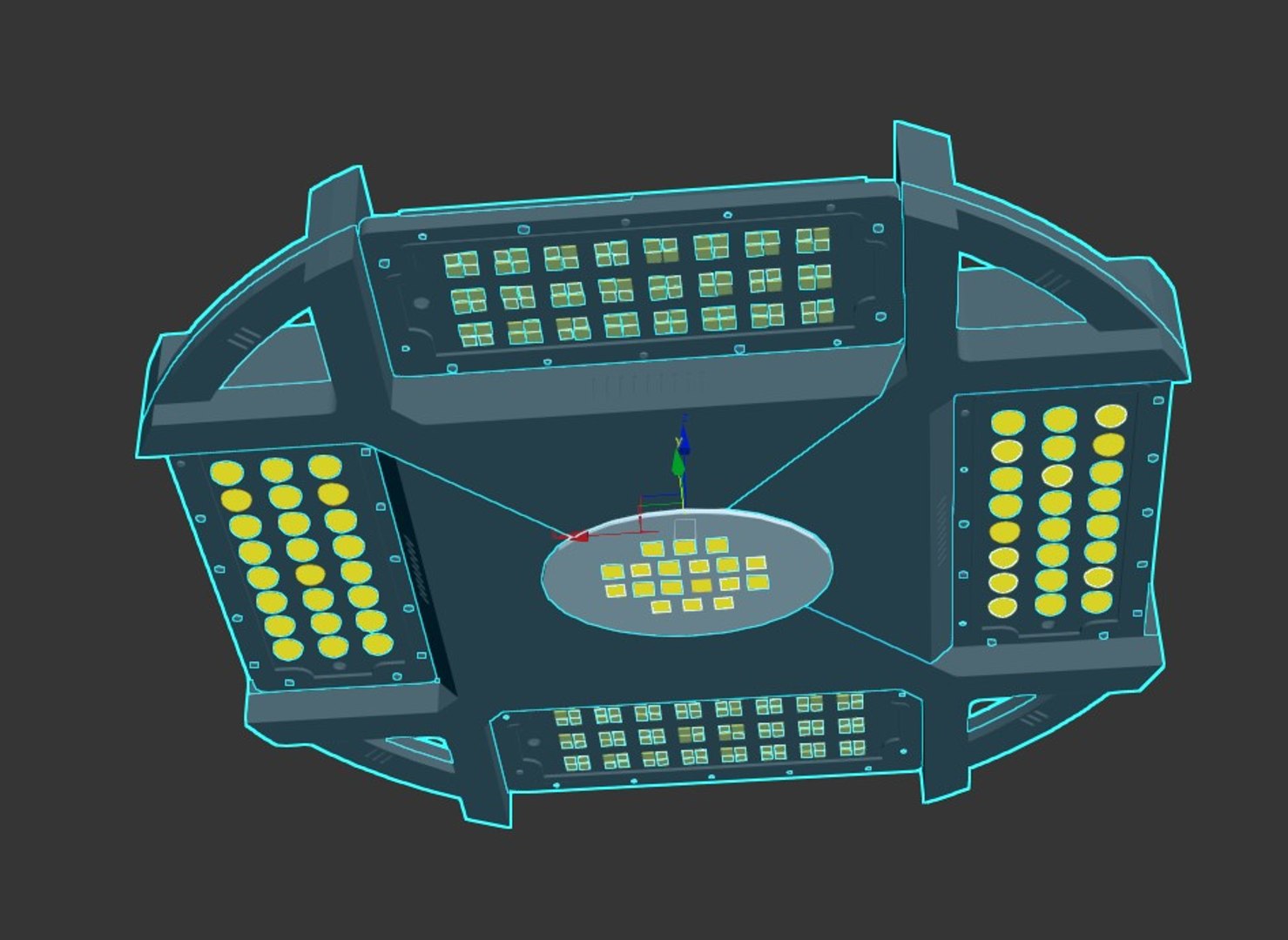 Modern lighting model - TurboSquid 1545305