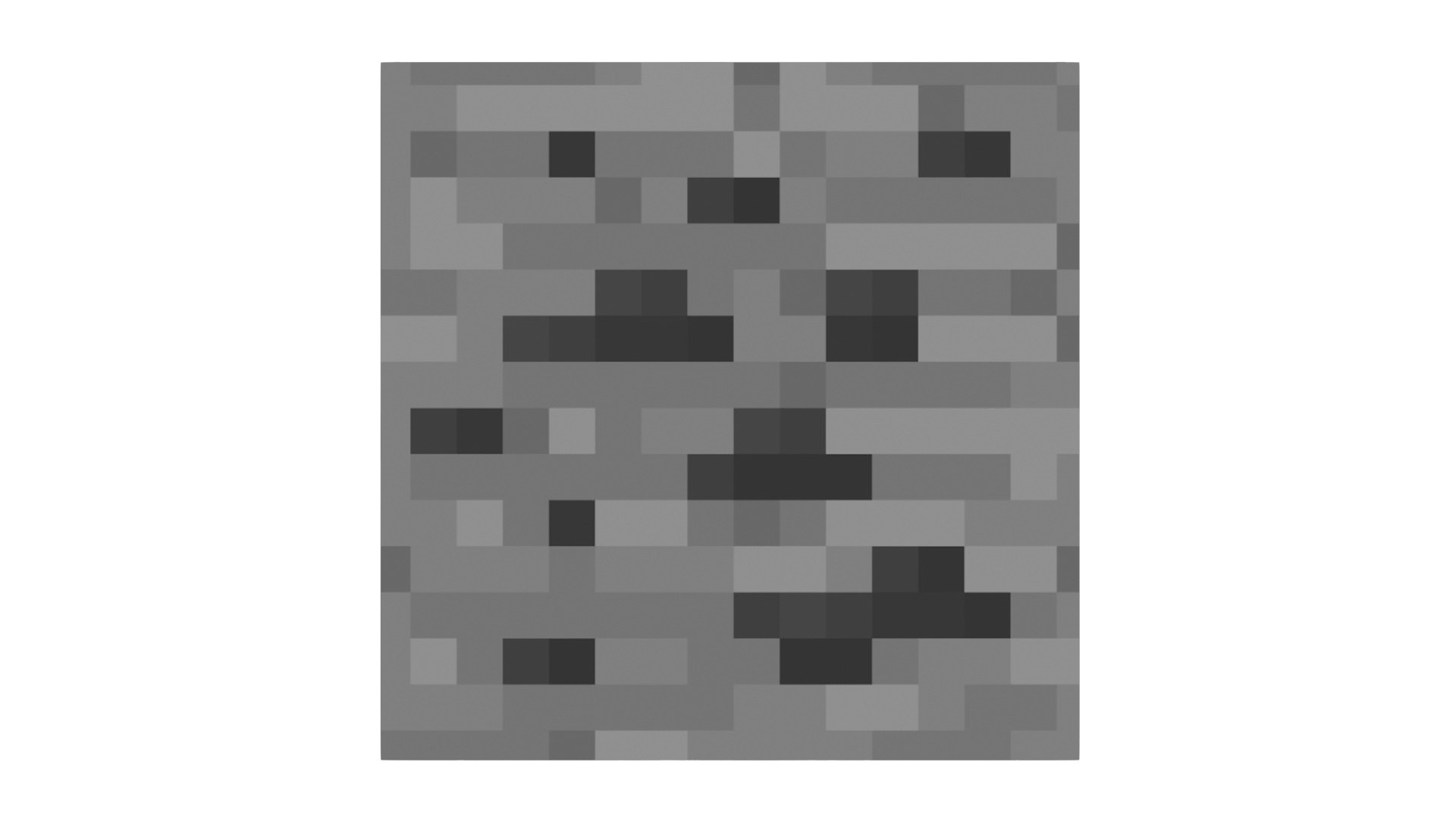 Minecraft Coal 3D Model - TurboSquid 2416346