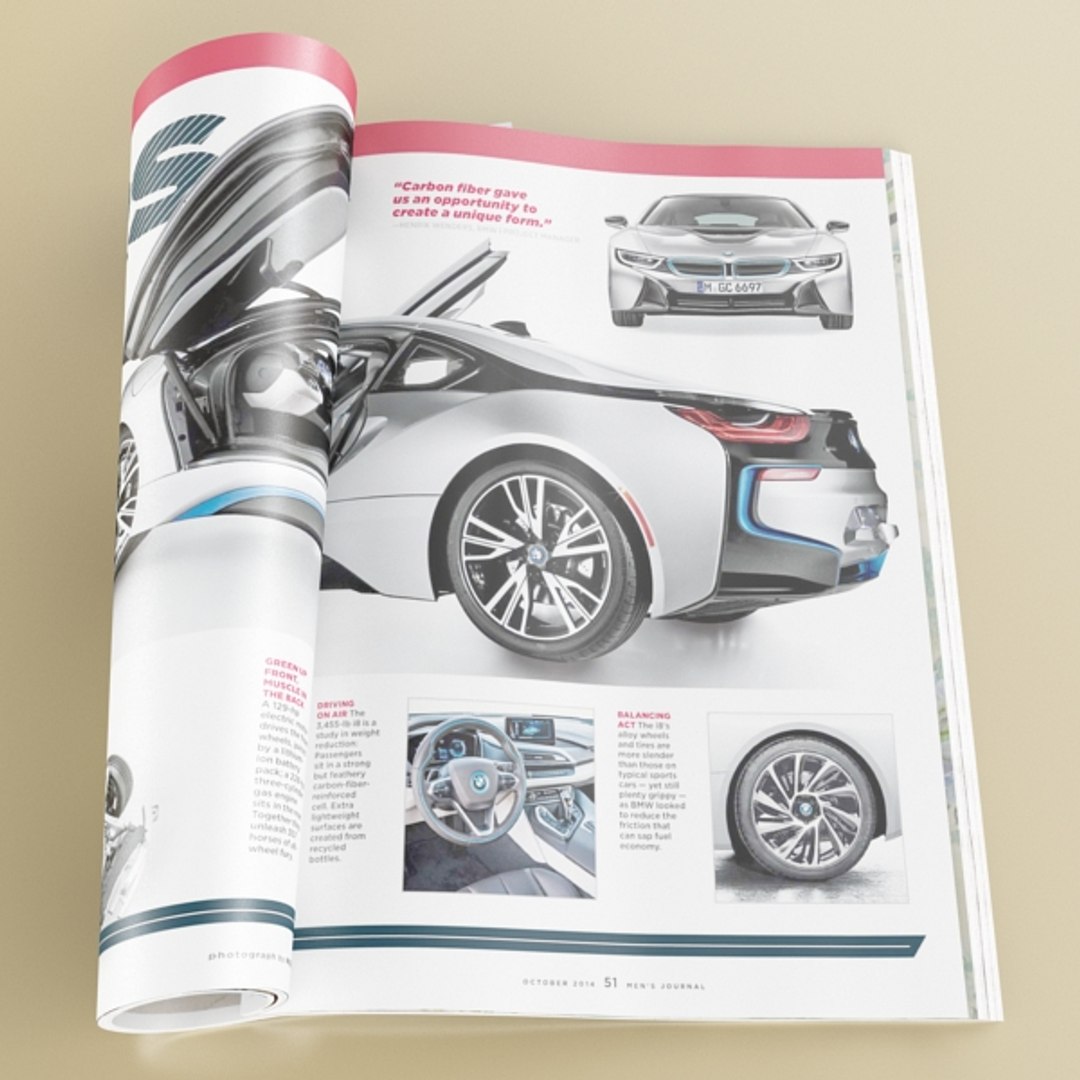 Magazine 3d Max
