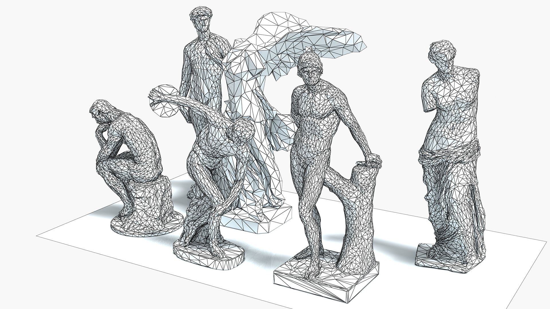 3D statue art - TurboSquid 1668114