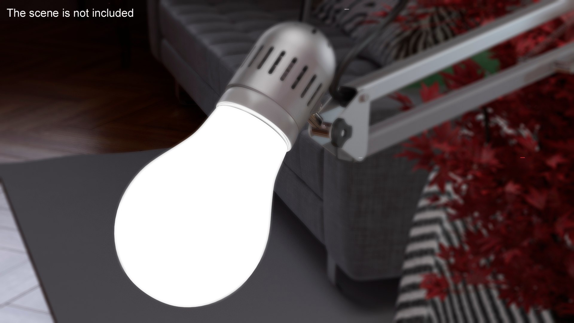 Energy Saving LED Light Bulb Illuminated 3D - TurboSquid 2149109