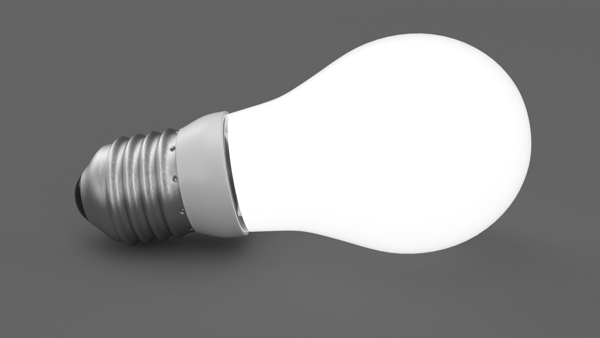 Energy Saving LED Light Bulb Illuminated 3D - TurboSquid 2149109