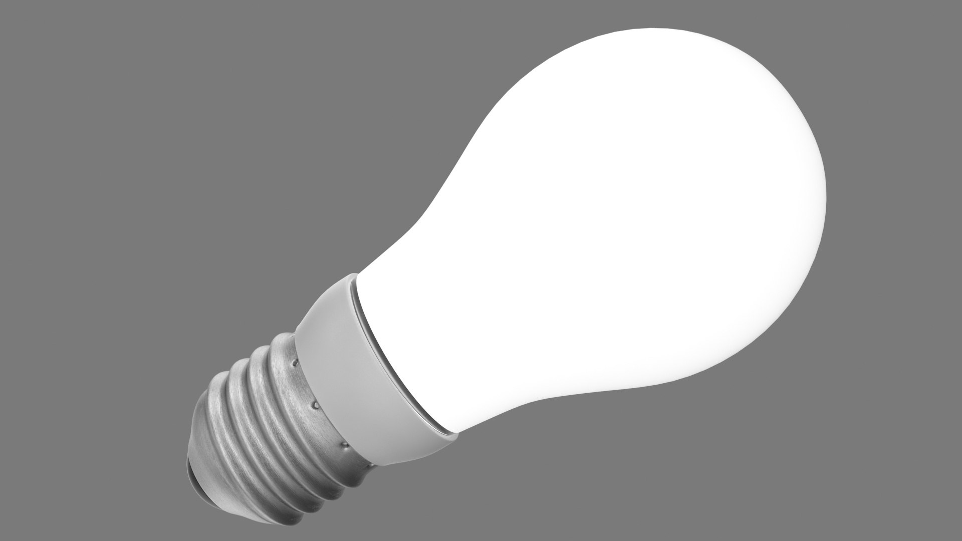 Energy Saving LED Light Bulb Illuminated 3D - TurboSquid 2149109