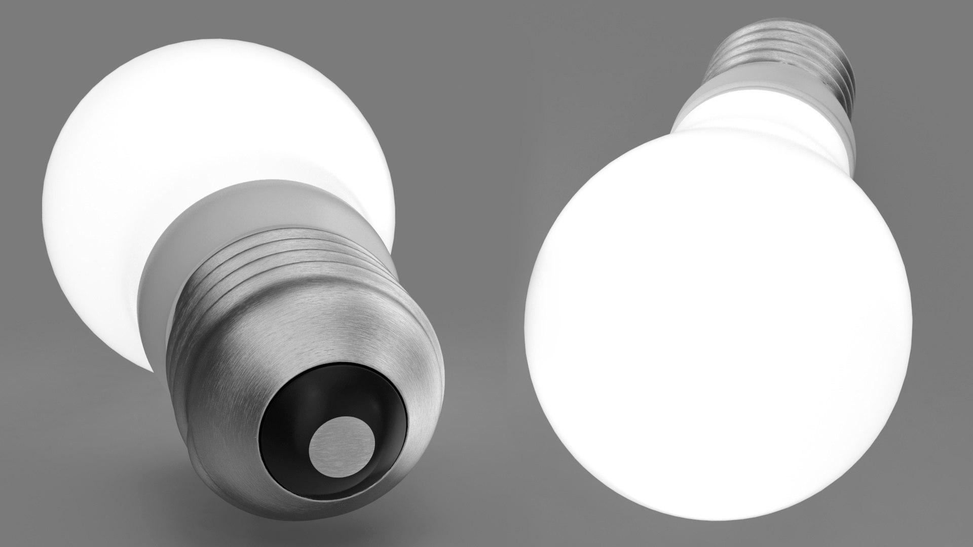 Energy Saving LED Light Bulb Illuminated 3D - TurboSquid 2149109