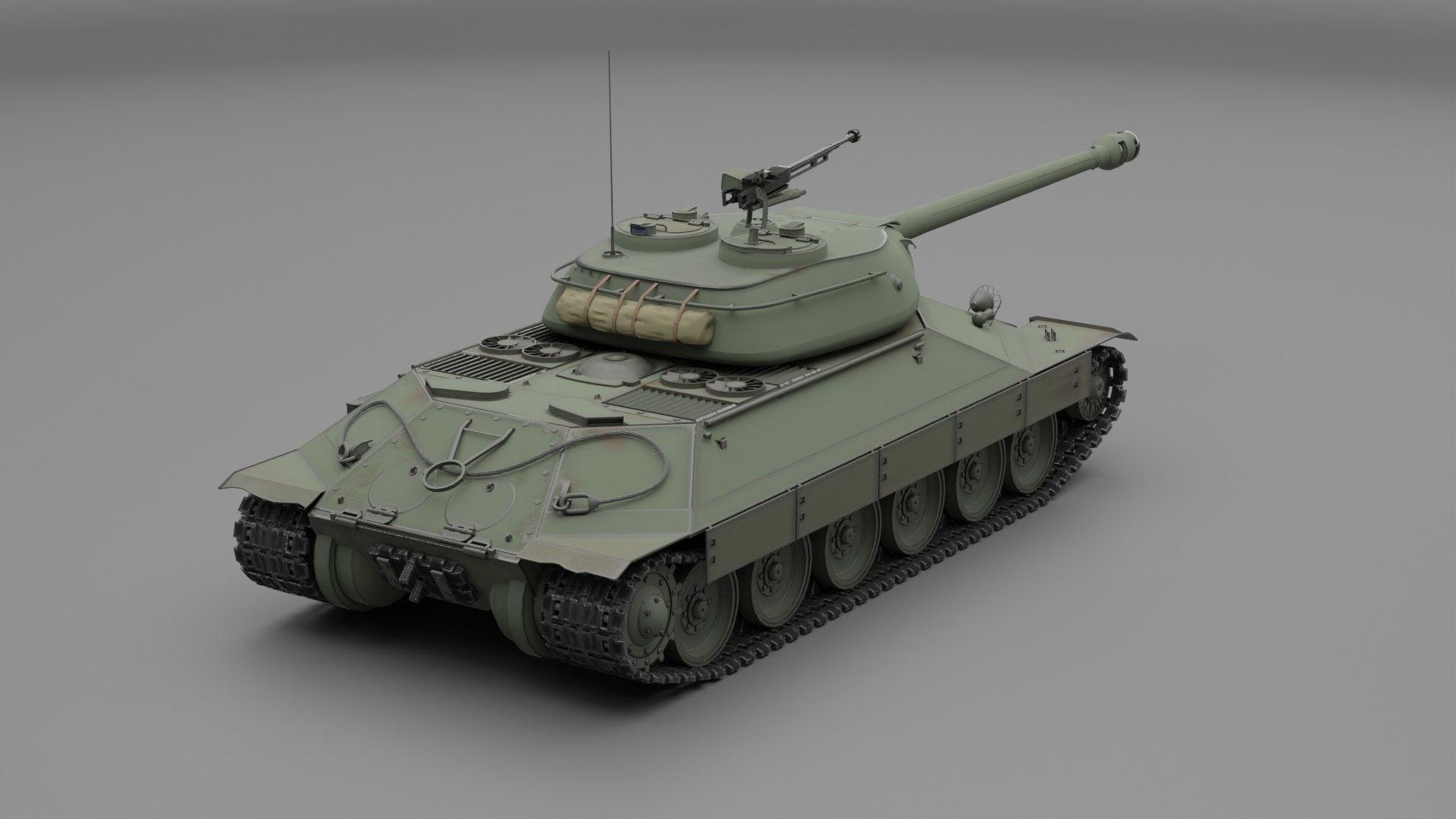 IS-6 Heavy Tank 3D - TurboSquid 2124394