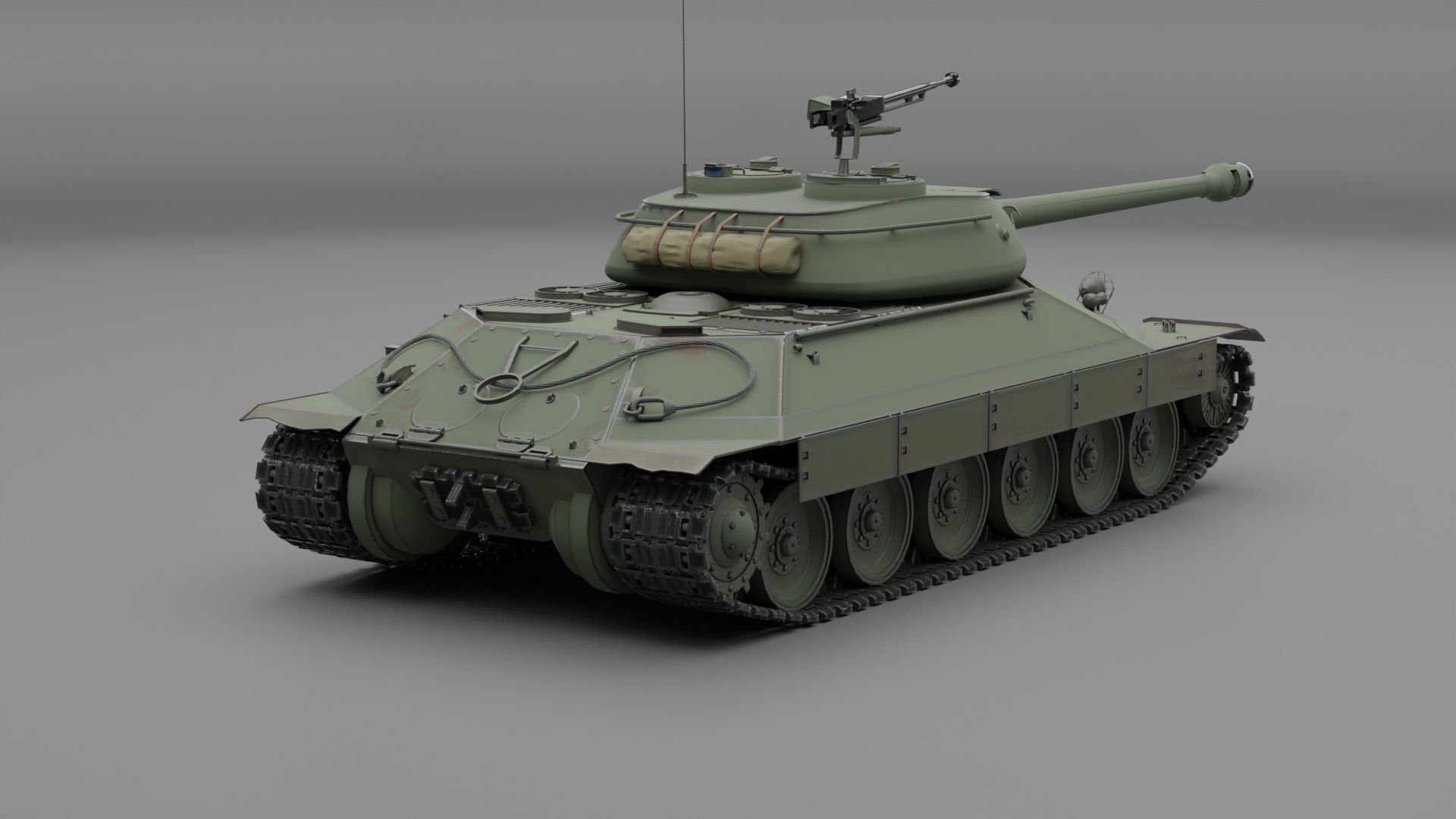 IS-6 Heavy Tank 3D - TurboSquid 2124394