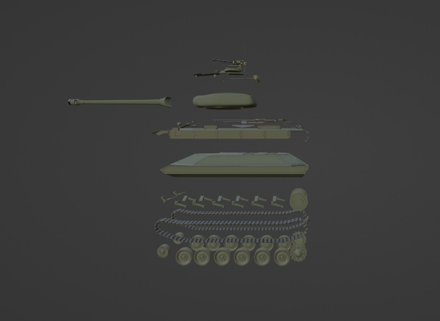 IS-6 Heavy Tank 3D - TurboSquid 2124394