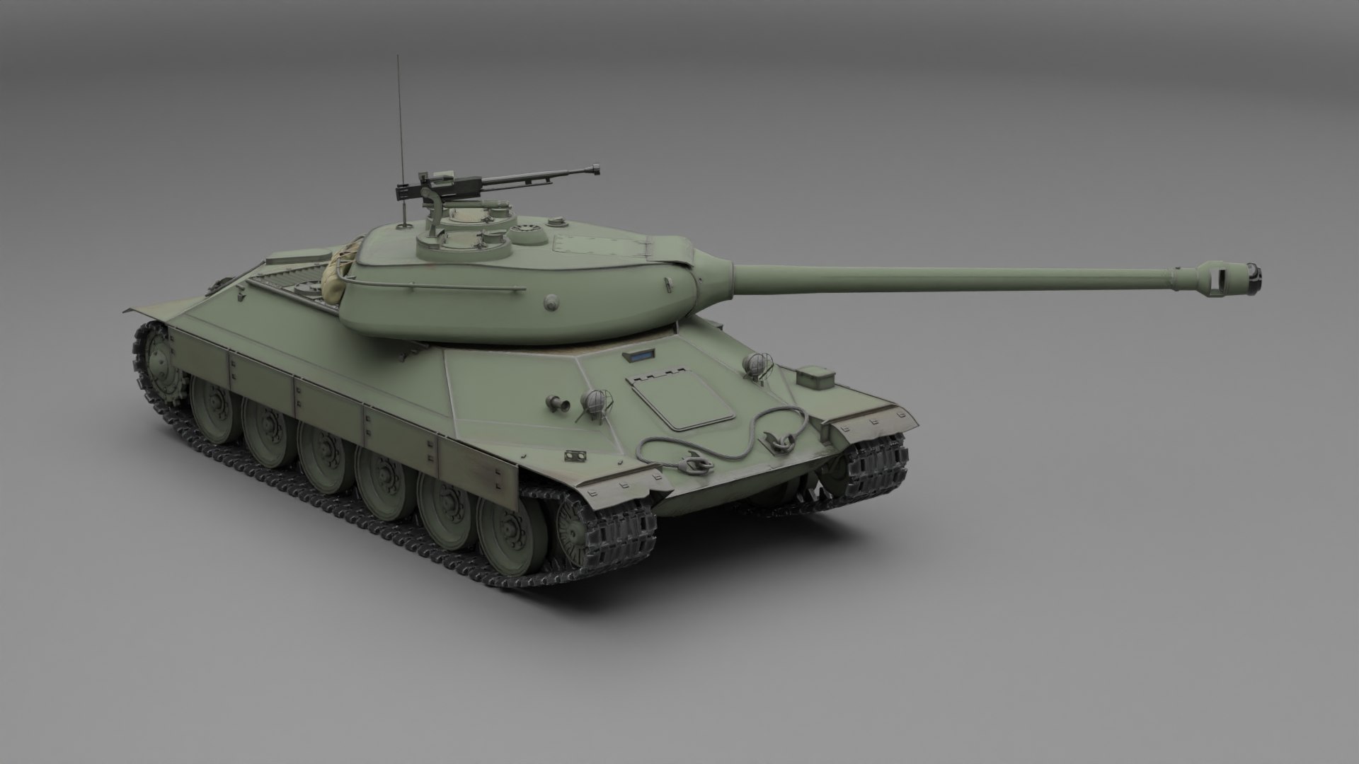 IS-6 Heavy Tank 3D - TurboSquid 2124394